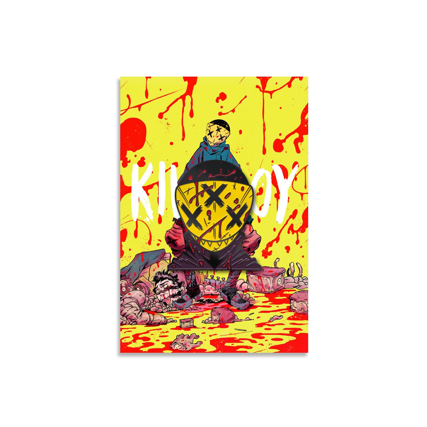 RAZORBLADES KILLBOY CLOSE-UP [ENAMEL PIN] – Tiny Onion